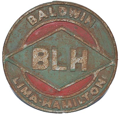Lot 110: BALDWIN LIMA-HAMILTON EMBLEM