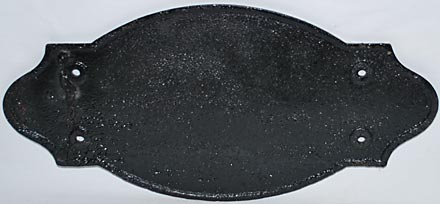 Lot 111: DETROIT BRIDGE & IRON WORKS BUILDERS PLATE