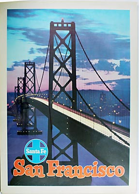 Lot 34: SANTA FE POSTER