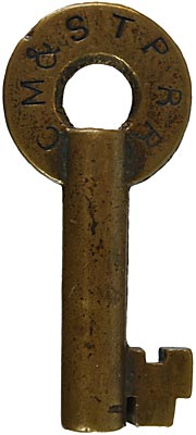 Lot 329: CM&STPRR -(Chicago Milwaukee & St Paul) KEY