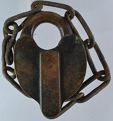 Lot 466: B&O TRACK REPAIR LOCK