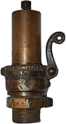 Lot 153: LUNKENHEIMER CIN O SAFETY VALVE