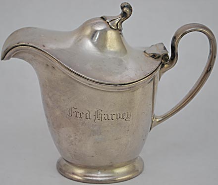 Lot 293: FRED HARVEY CREAMER