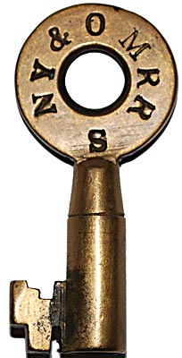 Lot 405: NY&OMRR S KEY