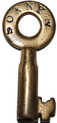 Lot 419: SO & NY RY KEY