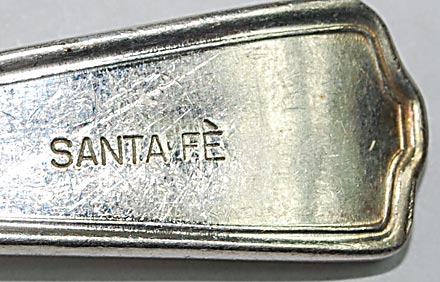 Lot 250: SANTA FE FLATWARE
