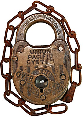 Lot 484: UNION PACIFIC SYSTEM LOCK
