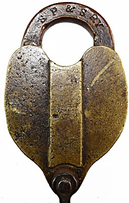 Lot 487: SP&S RY LOCK